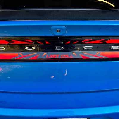 Custom Text Front Bumper Vinyl Decal Fits Dodge Challenger Sxt - Etsy