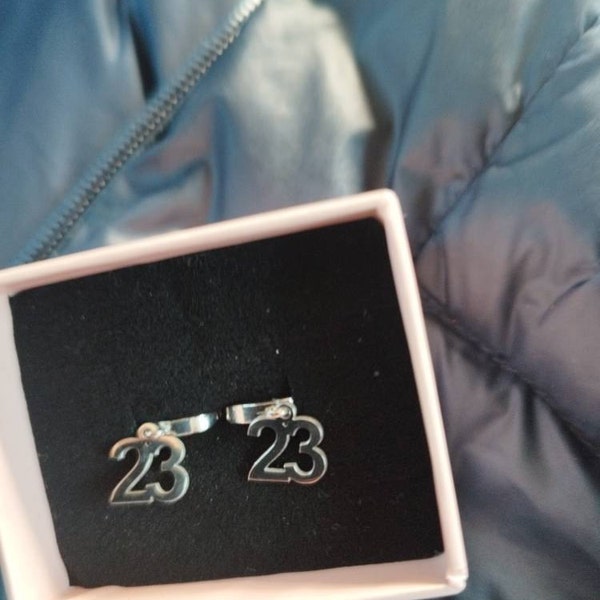 Number Earrings , Custom Earrings , Personalized Earrings , Birthday ...