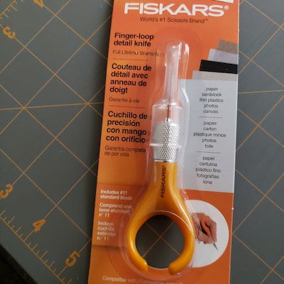 Fiskars Fingertip Precision/detail Knife Fingertip Control Craft Knife ...