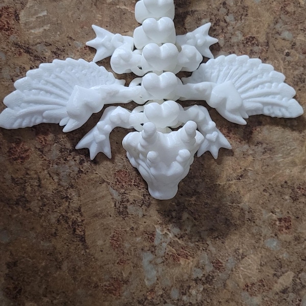 Tiny Heart Dragon, Cinderwing3d, STL File for 3D Printing, STL Print ...
