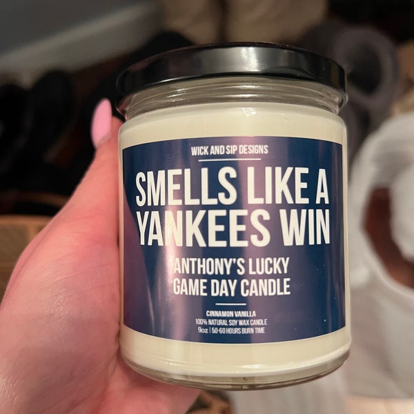 Smells Like A Liverpool Win Candle Personalized Liverpool FC Candle ...