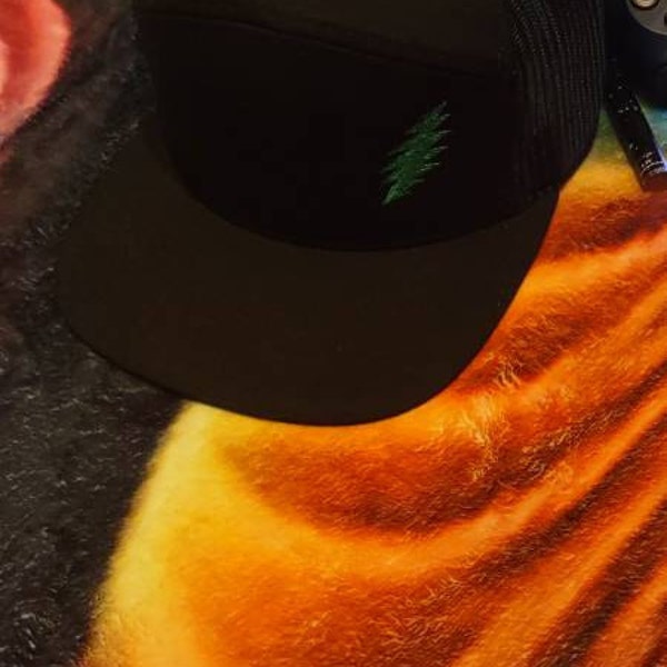 Purple Jerry Hand 7-panel Snapback Hat - Etsy