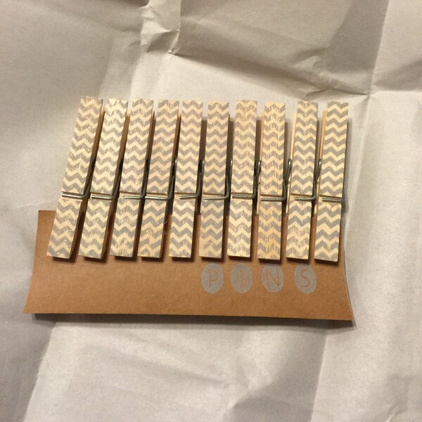 NEW NEW NEW Mini Chalkboard Clothespin Signs Rustic & Natural Perfect ...