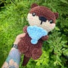 Amigurumi Otter Pattern, Plush Pattern, PDF Pattern, Stuffed Otter Toy ...