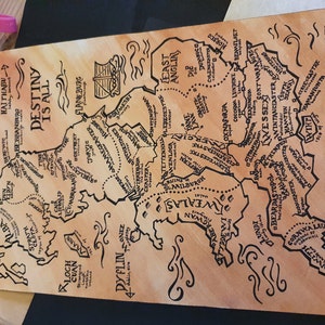 Hand-drawn Map of 'the Last Kingdom' Locations Map - Etsy Canada