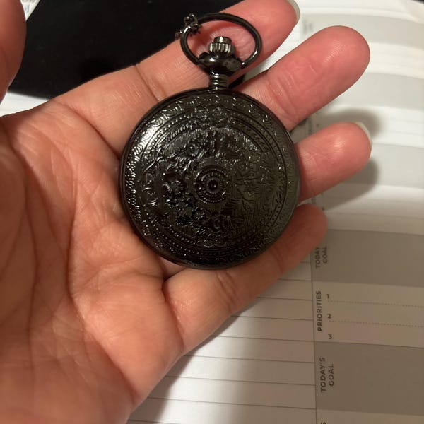 Foresight Scrying Mirror. Acrylic Face. Pocket Black Scrying Mirror ...