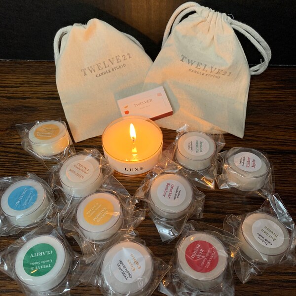 Tea Light Discovery Sample | Candle Sample | Tealight Tester - Etsy