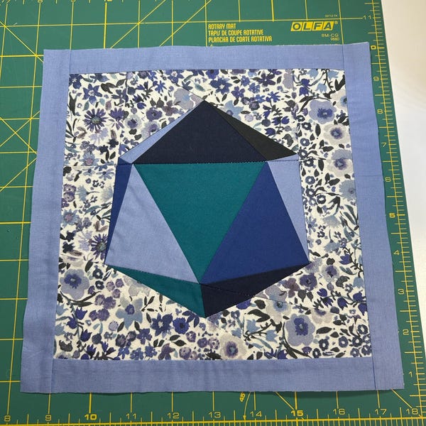 A Ring of Coffins - English Paper Piecing / EPP Template PDF With Bonus ...