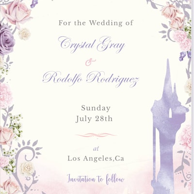 Tangled Table Plan, Pink Wedding Table Plan, Rapunzel Wedding, Digital ...