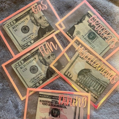 MINI Clear Cash Envelopes Money Envelopes Budget System Budgeting A7 - Etsy