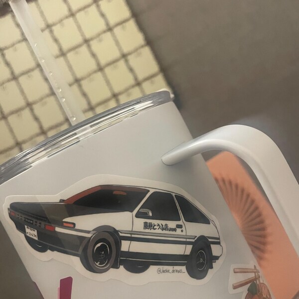 Beni Imo Tart Sticker | Okinawa Sticker | Vinyl Waterproof Sticker ...