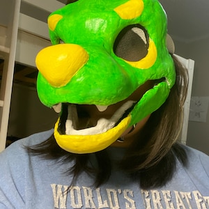 Dragon Head Puppet Digital Pattern for EVA Foam - Etsy Australia