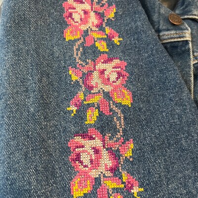 Flowers Border Machine Embroidery Design Thistle Border Digital Pattern ...