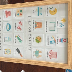 Kids Weekly Calendar Cute Colorful Printable Children's Weekly Planner ...