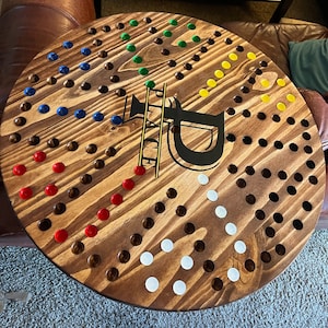 6 Player Extra Large Marble Wahoo, 1 Marble 6 Player Wahoo Board, Wahoo ...