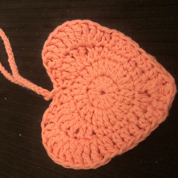 Crochet Heart Small Pouch | PDF Pattern - Etsy