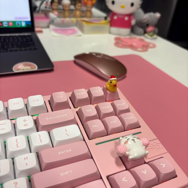 Kawaii Kitty Cat Keycaps, Animal Keycaps, Cute Keycaps 1pc - Etsy
