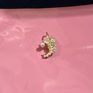 Bead Wrapped Nose Cuff / Faux Nose Ring - Etsy