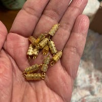 Vintage Faience Donkey Beads, Rare Traditional Persian Bead, 18x20mm. 5 ...