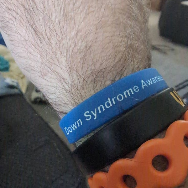 ALS Awareness Wristband Bracelet Blue White Survivor Support Gift ...