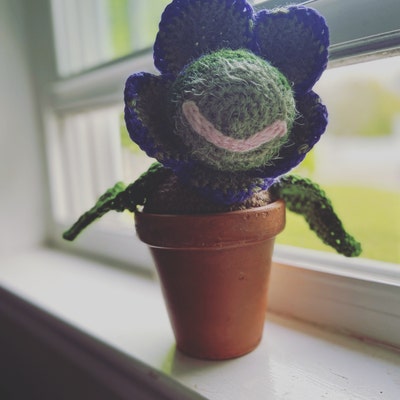 PATTERN ONLY Baby Audrey II Plant Crochet Pattern Little Shop of ...