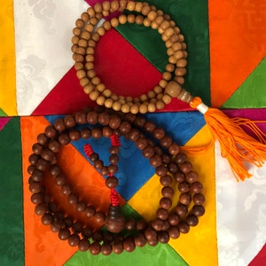 DIY Mala Kit Red Flake Jasper | Etsy