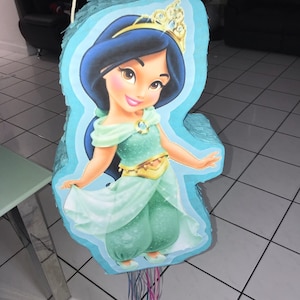 Jasmine Pinata 23x13 Aladdin Theme Party Aladdin - Etsy