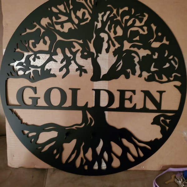 Love Lock Family Tree of Life - Etsy