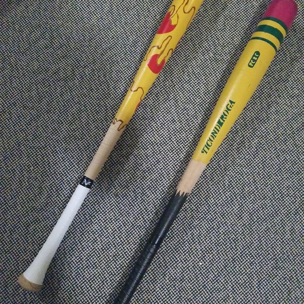 3 Pack Hard Rock Maple Baseball Bats: Cupped, Game Ready - Etsy