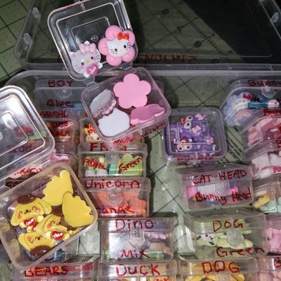 MINI Acrylic Charms - Etsy