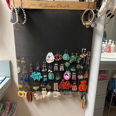 Hanging Earring Organizer - Etsy