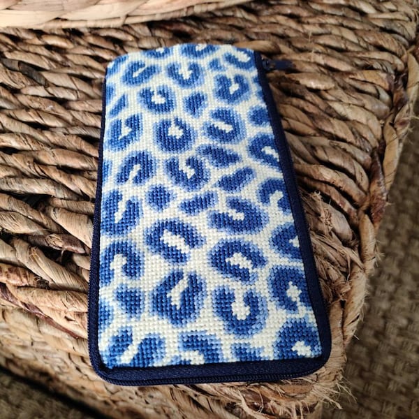 Stitch & Zip Needlepoint Eyeglass Case Kits-variety of Designs II - Etsy