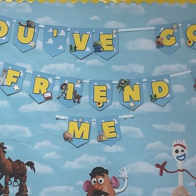 Toy Story Banner 3D - Etsy