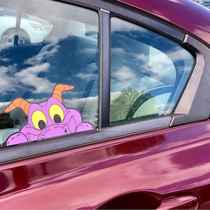 Figment Peeking Inspired Car Laptop Vinyl Decal - Etsy