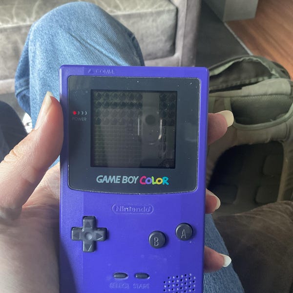 Gameboy Color Original Style Custom Rear Sticker / Label - Full ...