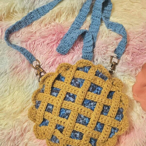 Cherry Pie Purse Crochet Pattern: Cottagecore Bag (instant Download) - Etsy