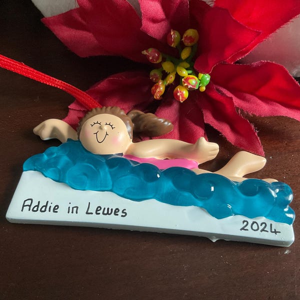 Personalized Kid Love Tumbling Cartwheel Girl Personalized Ornament ...