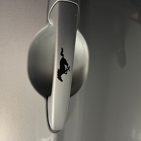 Ford Mustang Door Handle Decals Ponies - Sold in Pairs - Etsy
