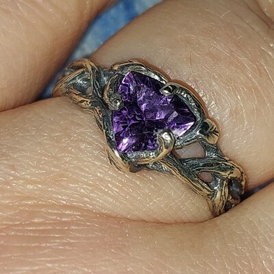 Unisex Gothic Wedding Ring, Gothic Witch Rings for All Genders, Witchy ...