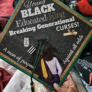 Graduation Cap Topper Label/ so Gifted - Etsy
