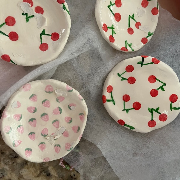 Fried Egg Bread Clay Tray - Ceramic Bread Tray, Toast Plate Ring Dish ...