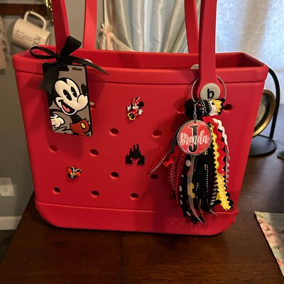 Watermelon Bogg Bag Tassel - Etsy