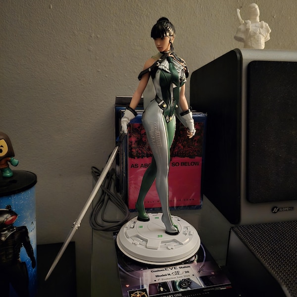 Stellar Blade Statue, Eve Figure, Stellar Blade Custom Eve Premium ...