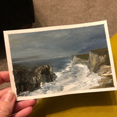 Welsh Hand Painted Mussel Shell - Etsy UK