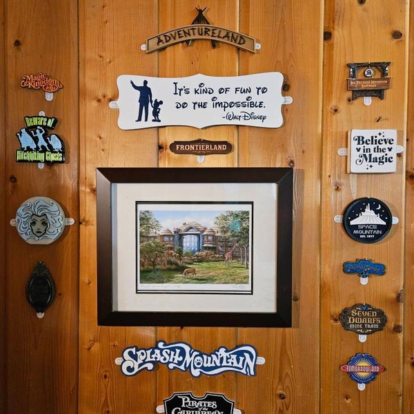 Disney Ride Sign Ornament – Walt Disney World Attraction Decor – Disney ...