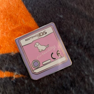 Nintendogs Game Cartridge Inspired Hard Enamel Lapel Pin Badge - Etsy