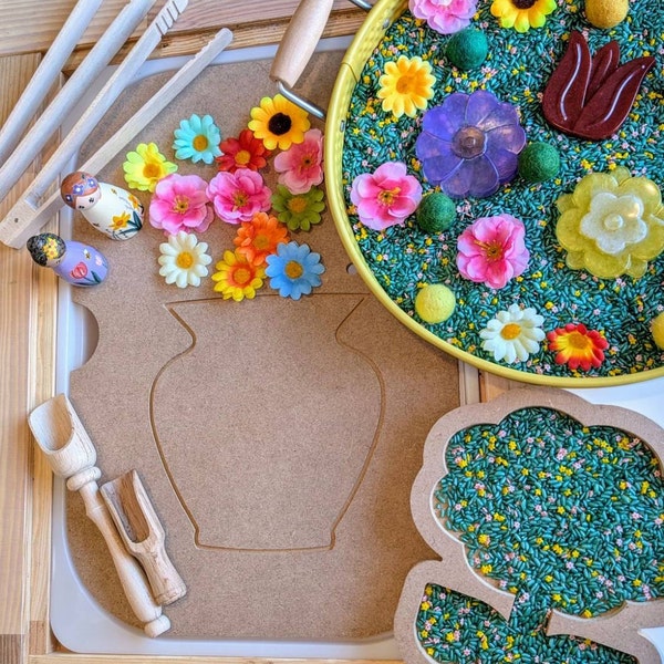 Sensory Tools Set With Sensory Base. Sensory Play. Messy Play. Tuff ...