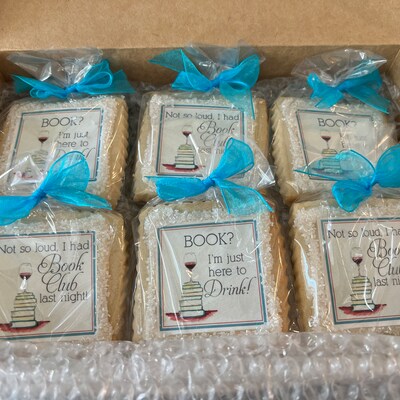 Book Club Cookie Favors1 Dozen - Etsy