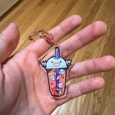 Bulbasaur Boba Keychain - Etsy