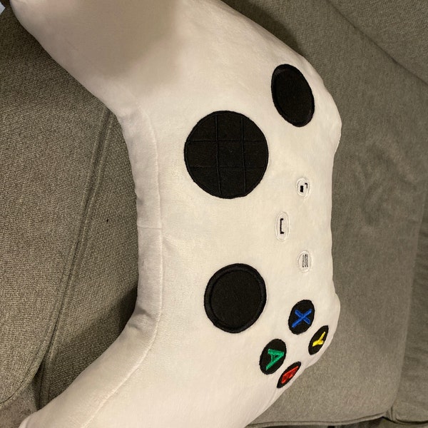Game Controller Pillow - Controller Cushion - Game Room Decor - Plush ...